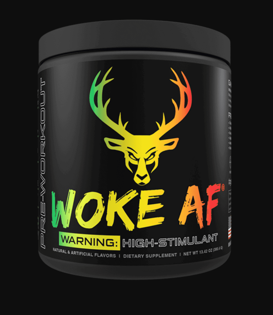 WOKE AF High Stimulant Pre-Workout – 180 Fitness